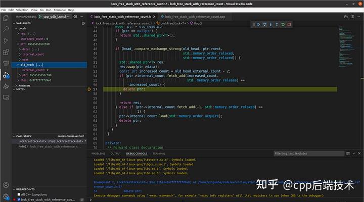 深入解析c++无锁数据结构：无锁栈(lock-free stack)与无锁队列(lock-free queue) - 知乎