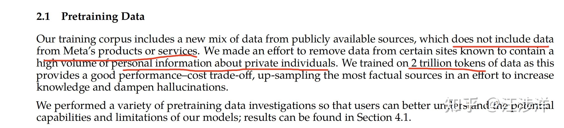 LLM pre-training dataset调研分析 - 知乎