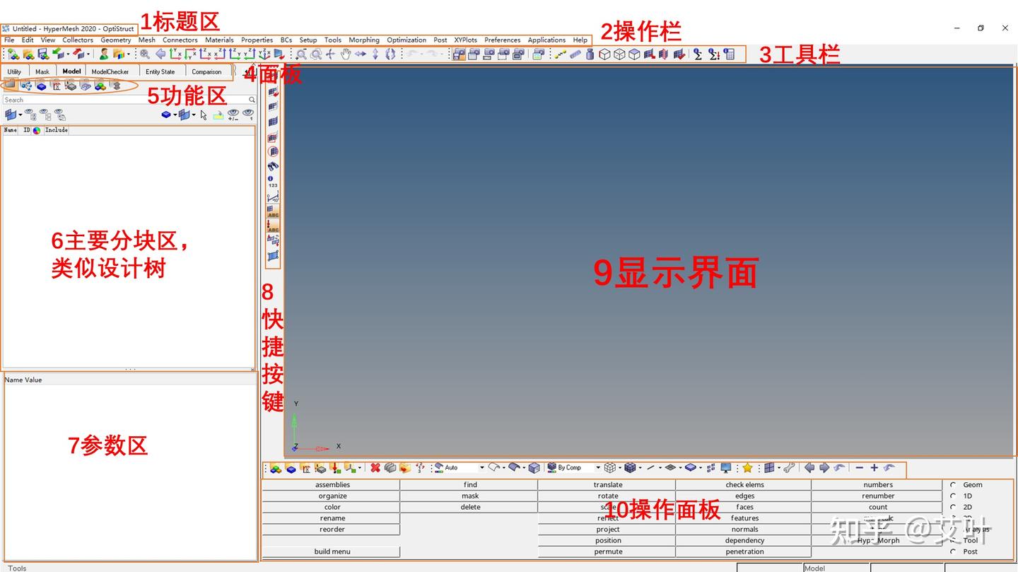 hypermesh仿真简介-前处理 - 知乎