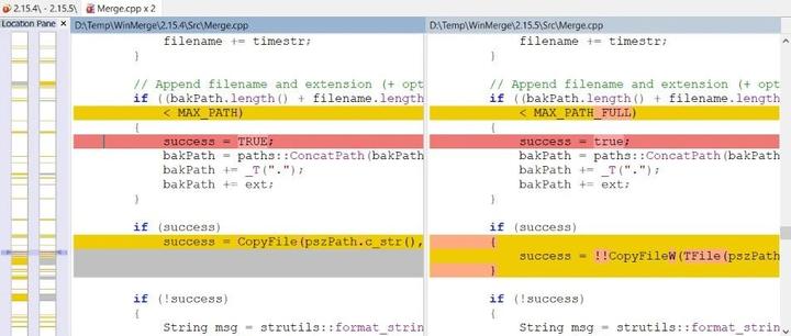 丢掉Beyond Compare吧！新款文件差异对比工具WinMerge更具性价比！ - 知乎