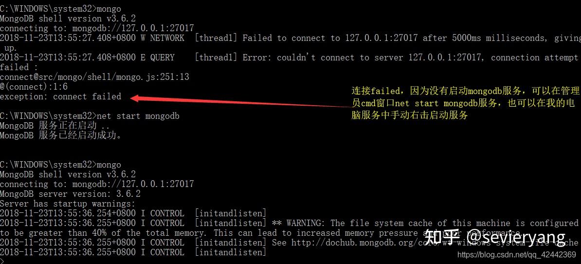 安装和卸载MongoDB（亲测适用win10） - 知乎