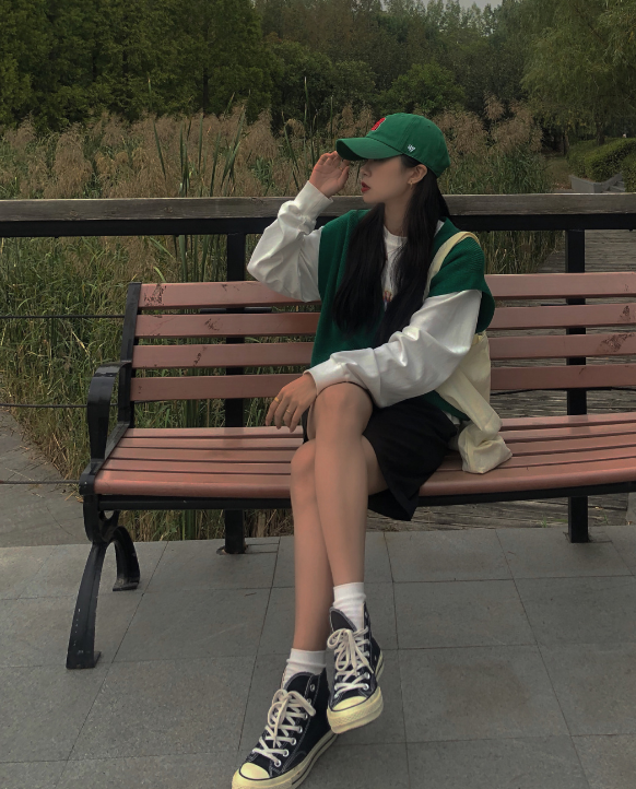 OOTD 入秋穿搭|最近又爱上了绿色 - 知乎