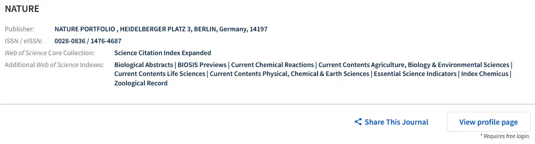 世界第一的《Nature》25年IF 预测值公布！LetPub助力！快来蹭好运！ - 知乎