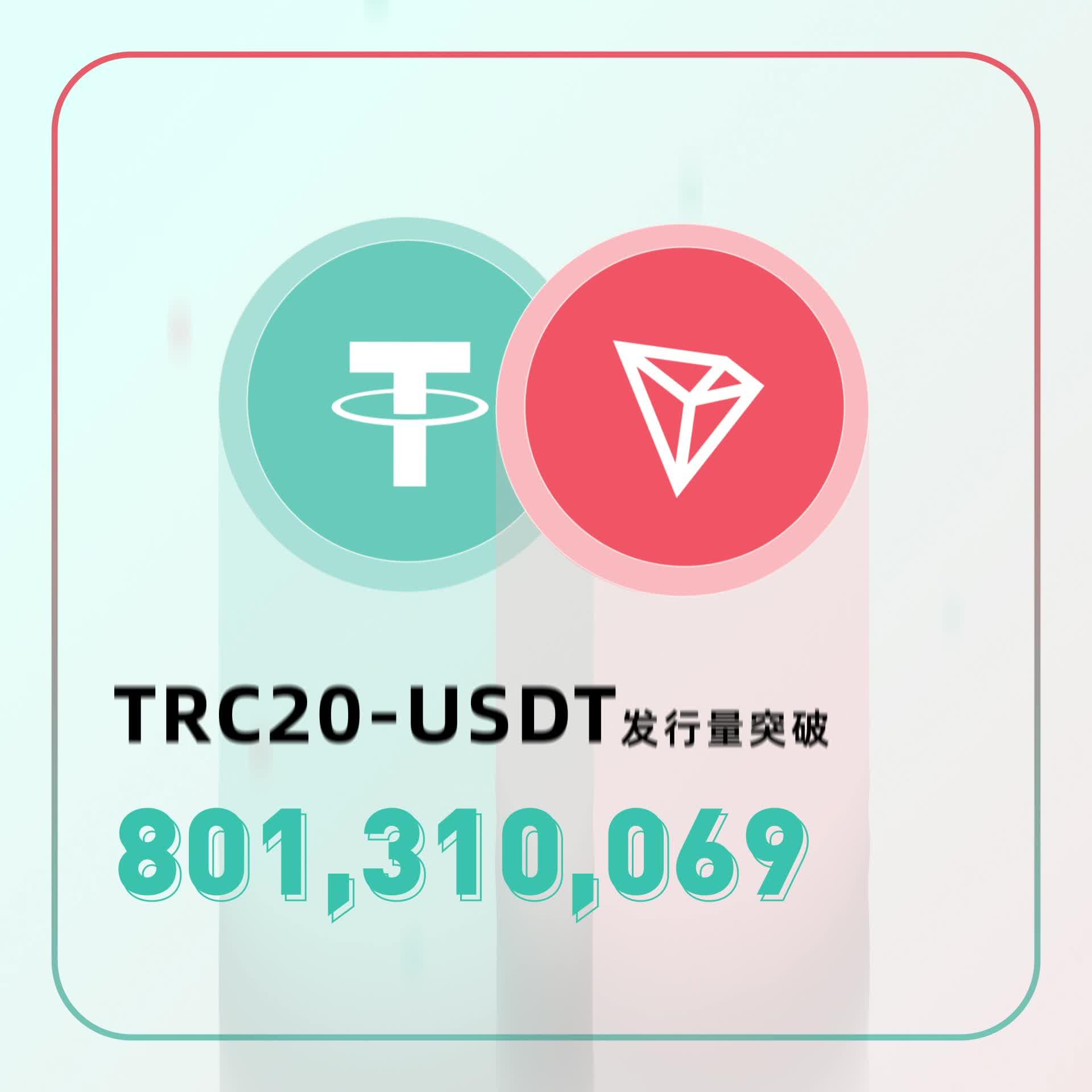 TRC20-USDT发行量突破844亿枚，再创历史新高 - 知乎