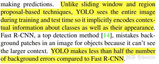 论文精读之YOLOv1（You Only Look Once:Uniﬁed, Real-Time Object Detection） - 知乎