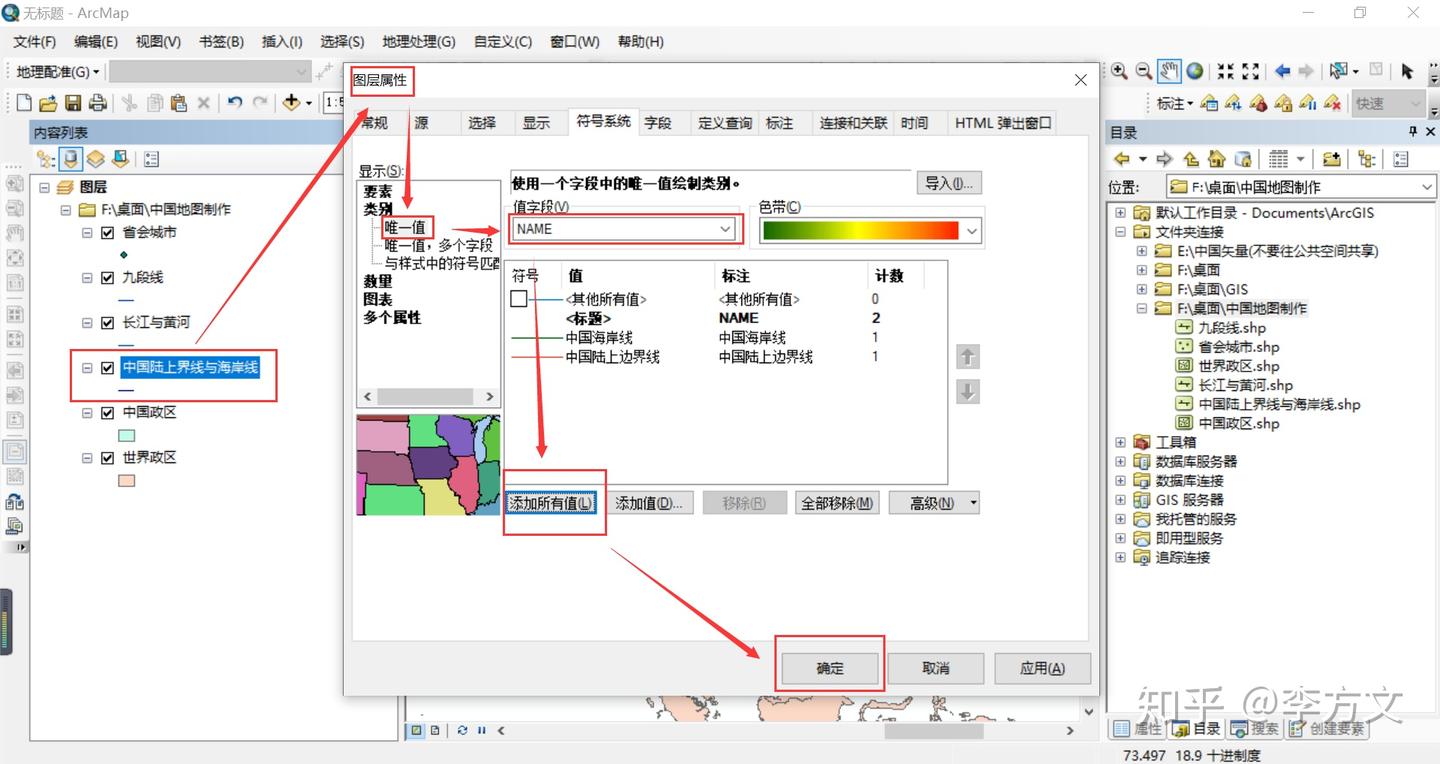 ArcGis制作中国地图（附实验数据） - 知乎