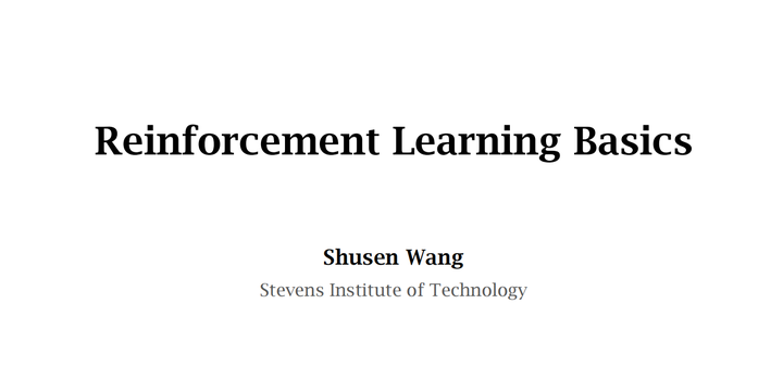 王树森老师 DRL 课程笔记 P1-强化学习 (Reinforcement Learning) 基本概念 - 知乎