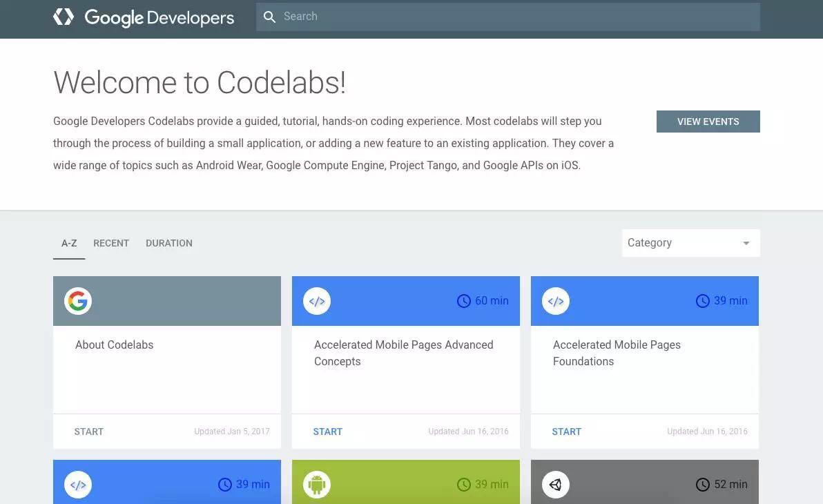 全球皆可访问的 Google Codelabs 网站 - 知乎