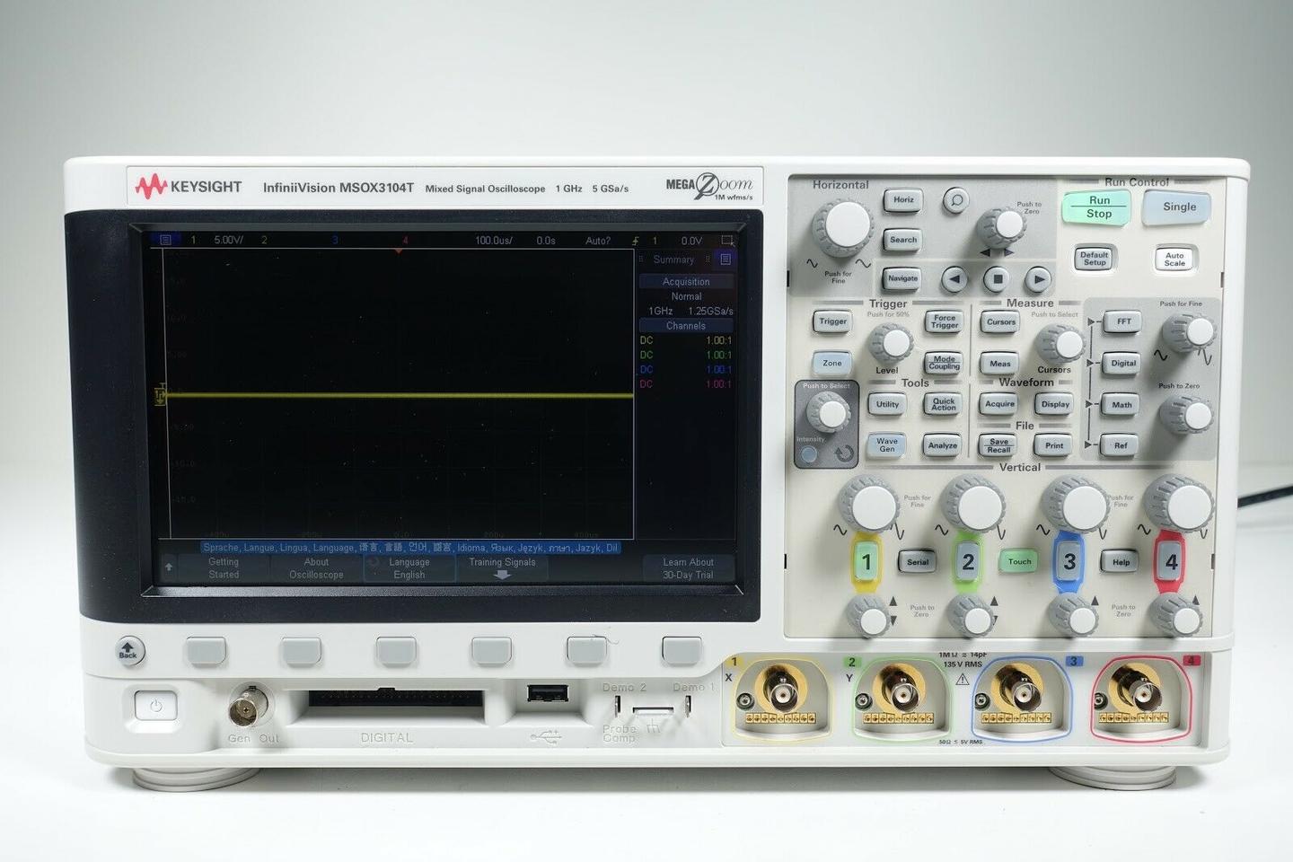 是德科技Keysight MSOX3104T混合信号示波器 - 知乎