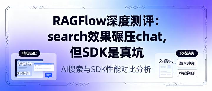 RAGFlow深度测评：search效果碾压chat，但SDK是真坑 - 知乎