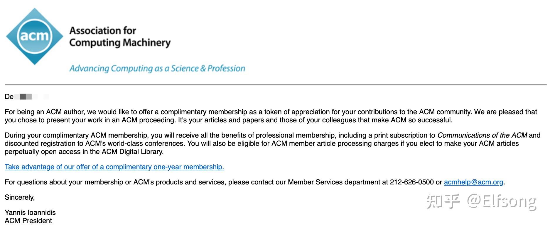 获得 ACM Student Membership 是一种怎样的体验？ - 知乎