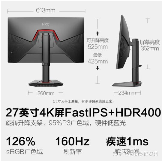 hkc猎鹰二代g27h7显示器怎么样？有哪些优缺点，评测值得买吗？ - 知乎