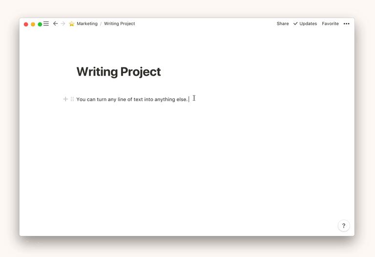 全面了解Notion快捷键和输入语法 - 知乎