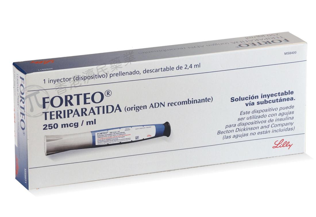 FORTEO（teriparatide，特立帕肽）用于骨质疏松症中文说明书|香港济民药业 - 知乎
