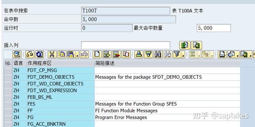 SAP消息号完全解析（SE91、后台表、配置事务码等） - 知乎