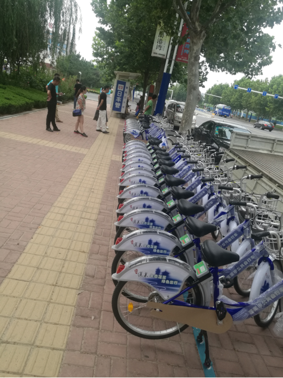 共享单车八仙过海 蓬莱公共自行车一花独秀 - 知乎