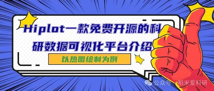 Hiplot一款免费开源的科研数据可视化平台介绍-以热图绘制为例 - 知乎