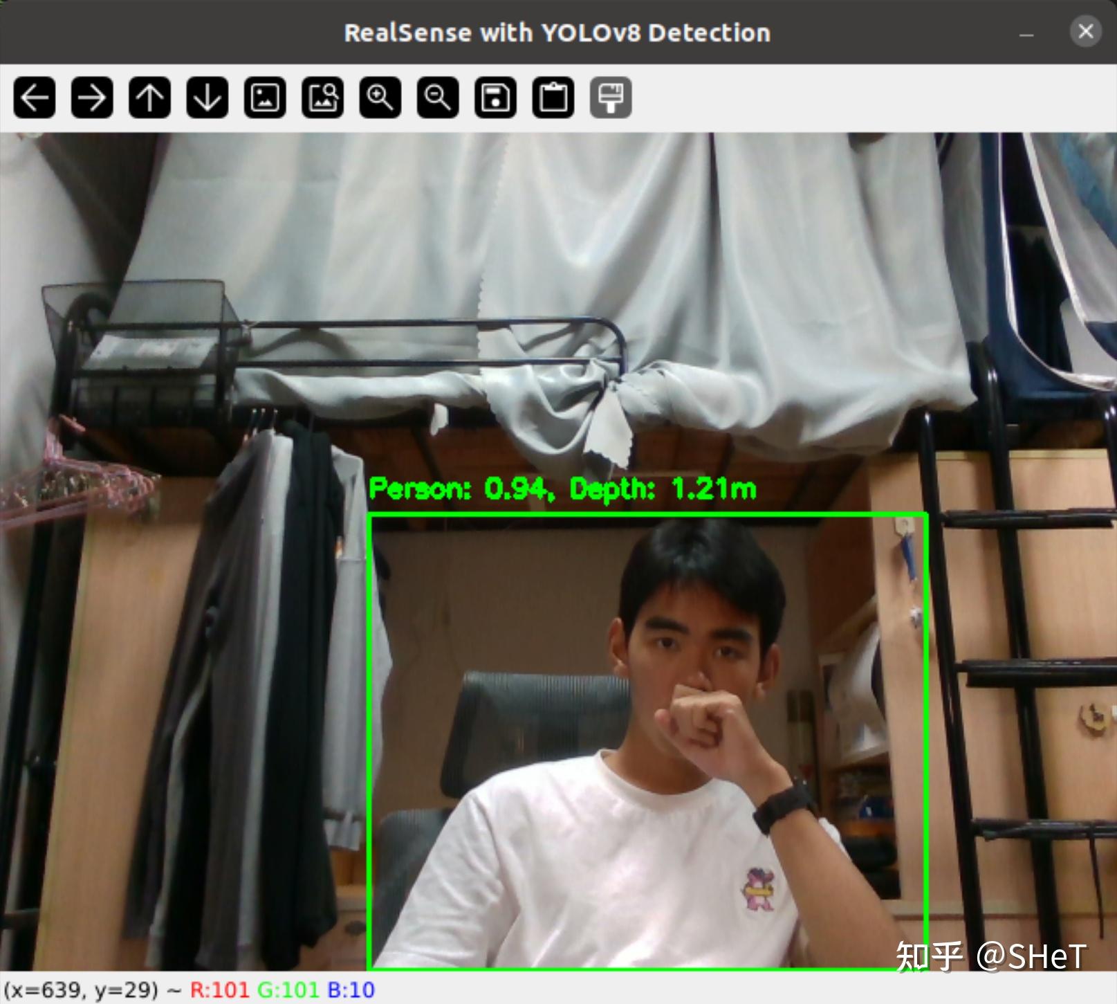 Record | D435i获取目标深度 - 知乎