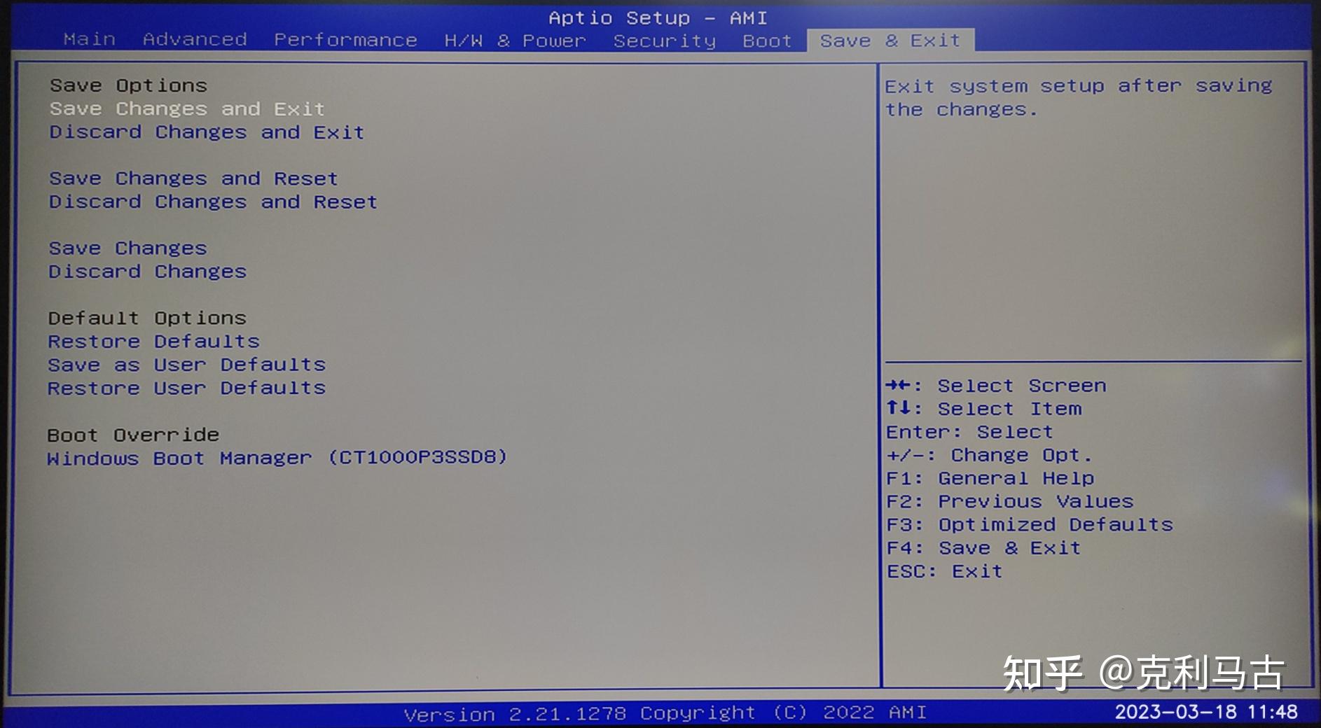 AMI BIOS 选项展示及部分解释(by ChatGPT) - 知乎