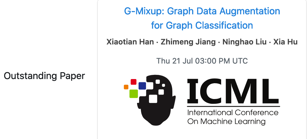 ICML22 杰出论文: 图数据增强方法 G-Mixup｜附作者对话 - 知乎
