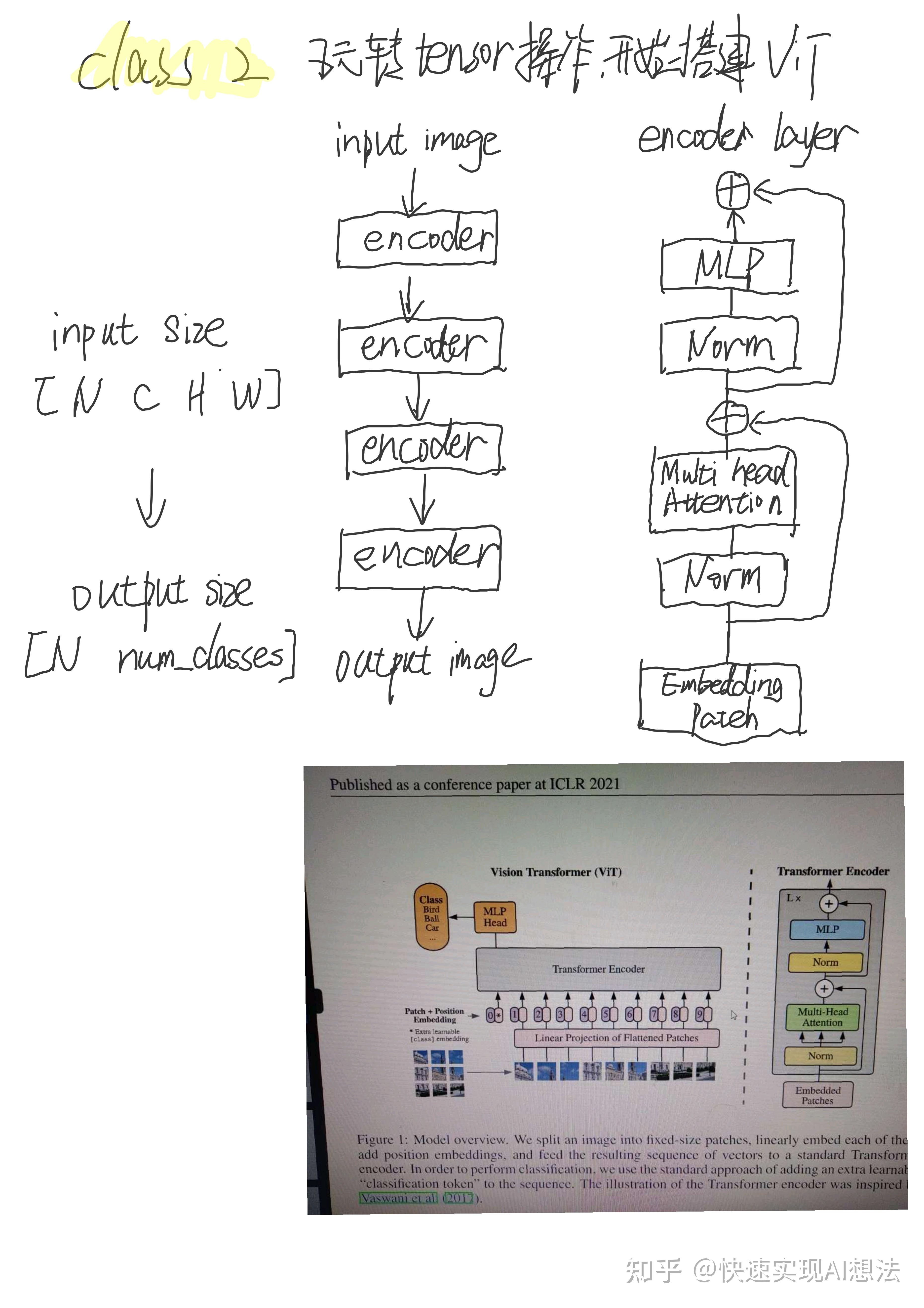 ViT全流程笔记，附代码详解。 - 知乎