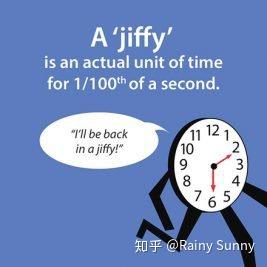 蹲坑英语时间之in a jiffy - 知乎