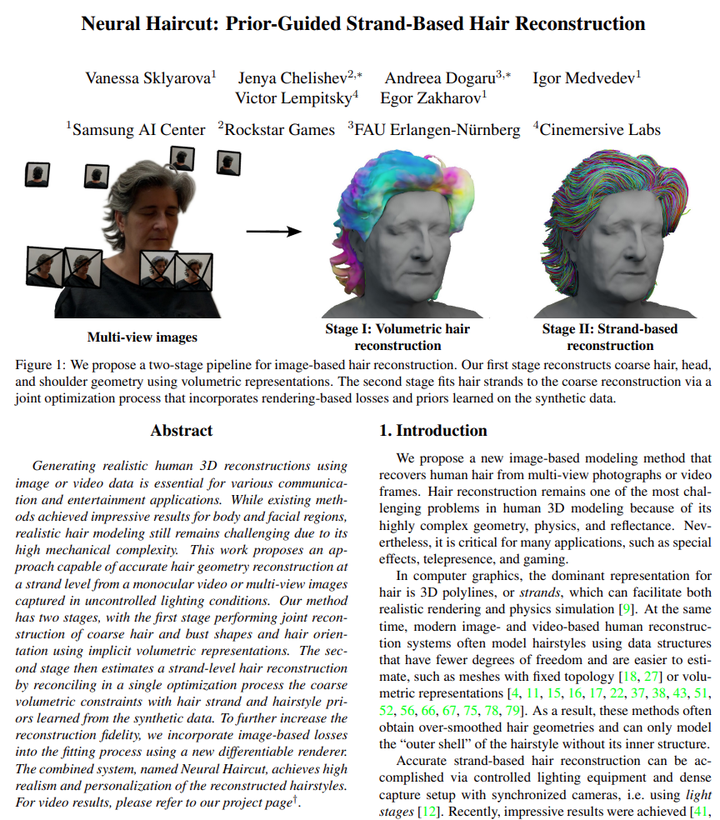 Neural Haircut笔记 - 知乎