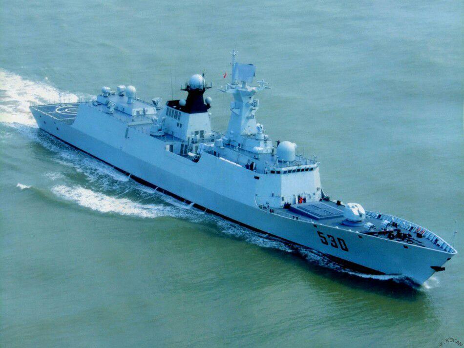 请问怎样从外观区分052C/D 054A 055和056？ - 知乎