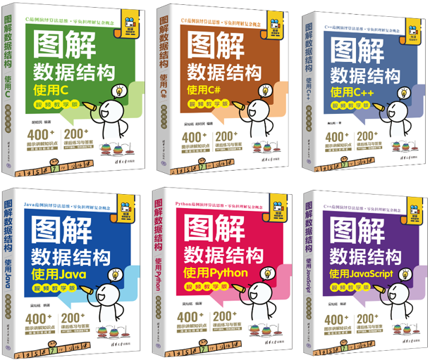 责编推荐：《图解数据结构 使用xx》系列 知乎 