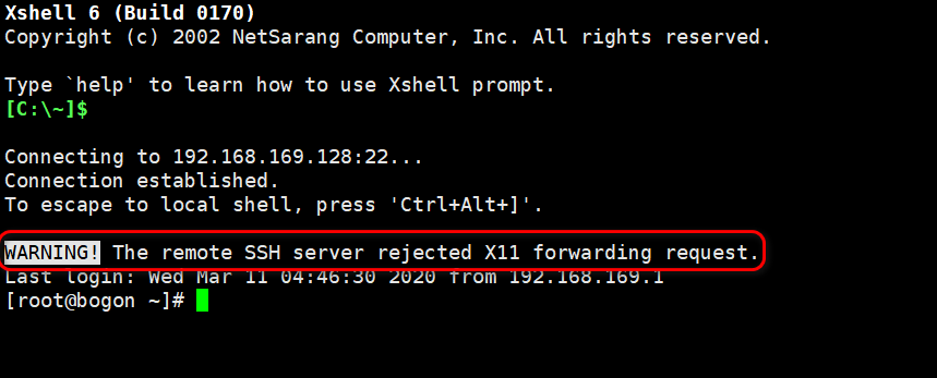 The remote SSH server rejected X11 forwarding警告 - 知乎