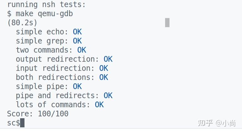 3、Lab: Simple xv6 shell - 知乎