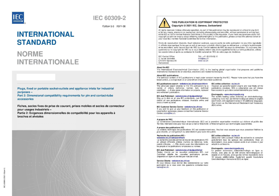 IEC 60309-2-2021中文版翻译PDF - 知乎