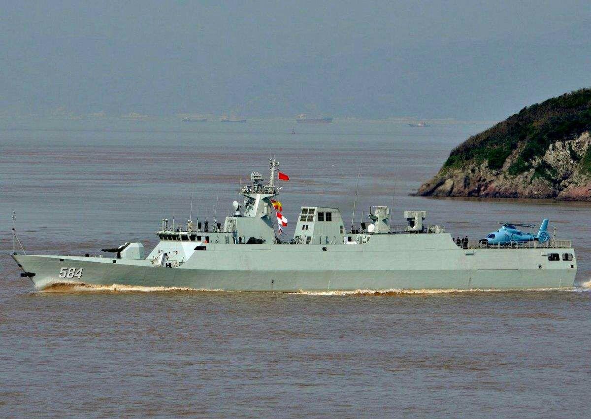 请问怎样从外观区分052C/D 054A 055和056？ - 知乎