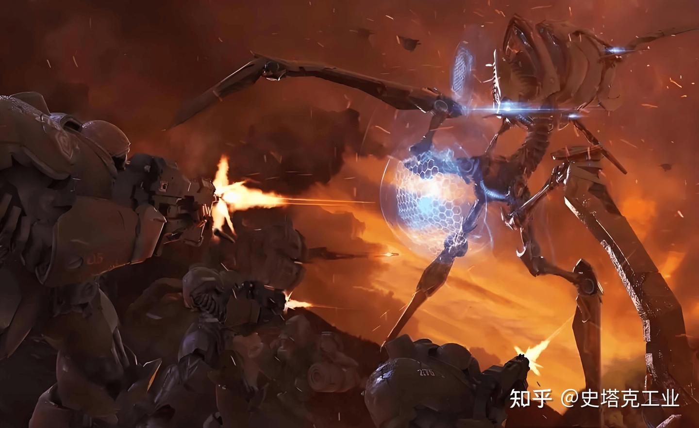 《星际争霸》星灵（Protoss）中的巨神兵——巨像（Colossus - 知乎