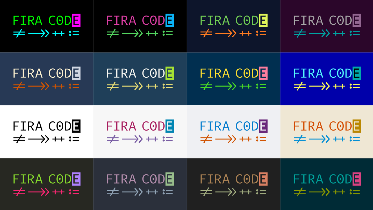 Fira Code | 一个程序员专用字体 - 知乎