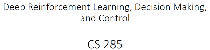 CS285 Lec 1 Introduction and Course Overview （1） - 知乎