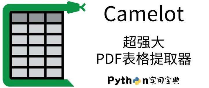 Python 超强大的PDF表格提取器 — Camelot - 知乎