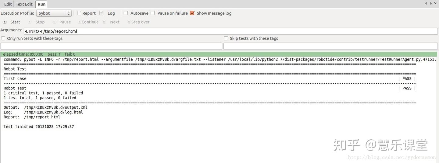 Robot Framework零基础入门教程 - 知乎