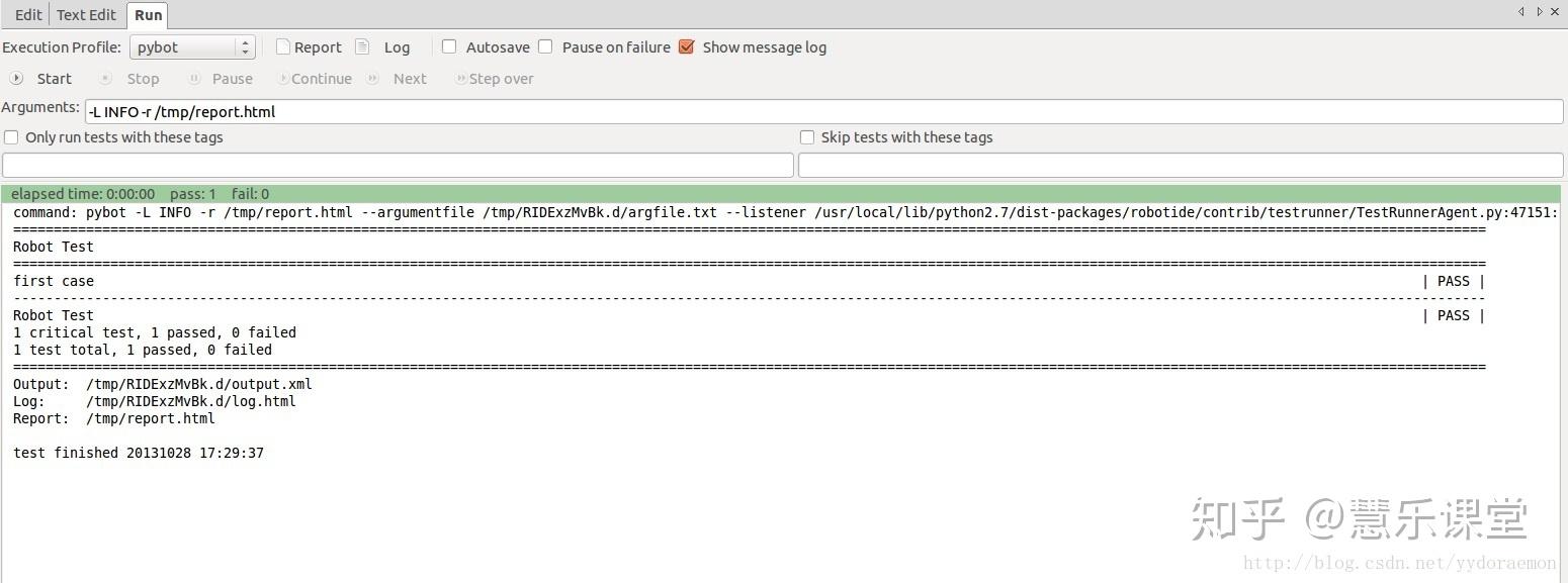 Robot Framework零基础入门教程 - 知乎