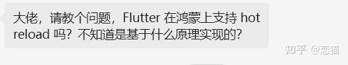 简单聊聊 Flutter 在鸿蒙上为什么可以 hotload ？ - 知乎