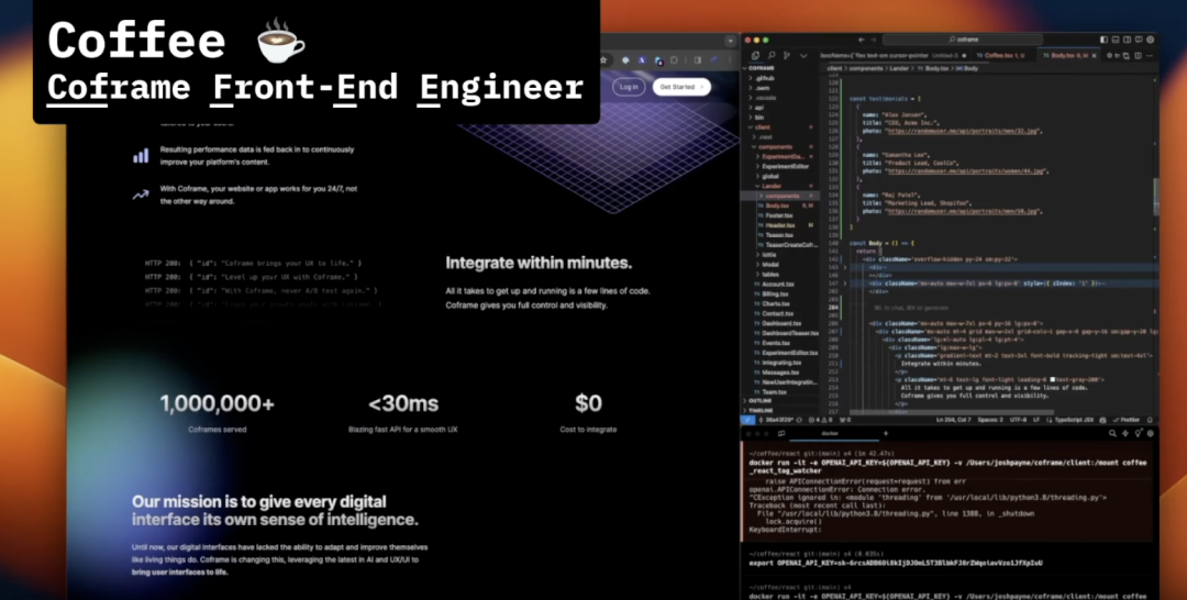 Coframe开源，用AI简化前端开发；Meta开放首个第一人称视频大数据集；DeepEval-开源LLM应用评估框架；微调Mistral-7B在卡牌游戏中的应用 - 知乎