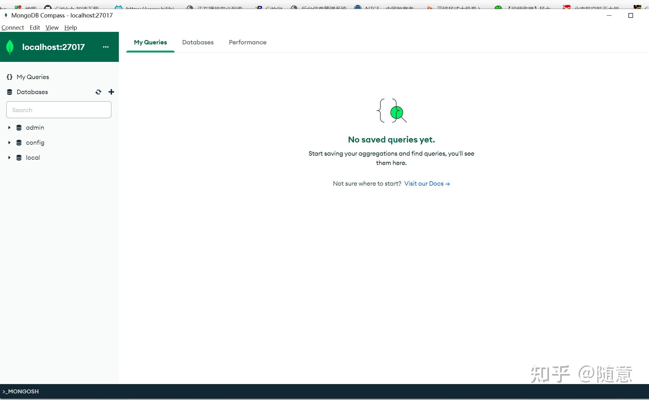docker desktop 安装 mongodb - 知乎