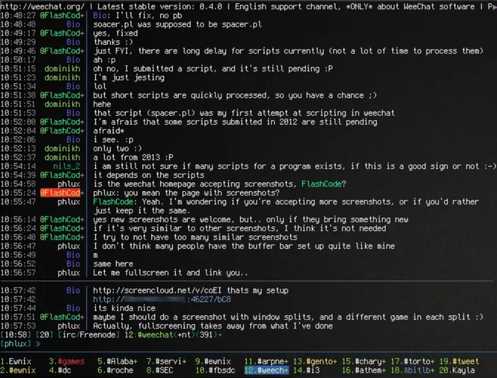 WeeChat 4.0.0 正式发布，开源轻量级 IRC 客户端 - 知乎