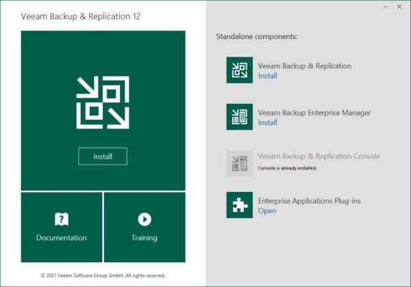 Veeam Backup & Replication 12 安装和激活 - 知乎