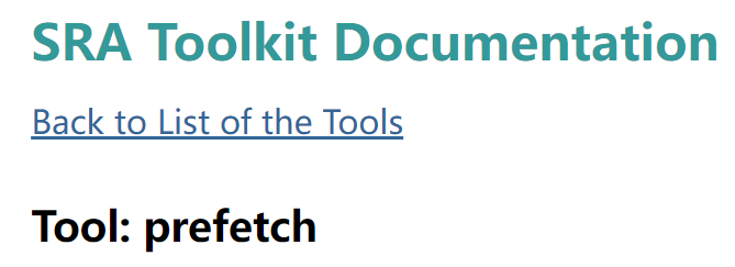 prefetch | SRA数据下载工具 - 知乎