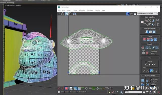 Max 常用的展UV方法 - 知乎