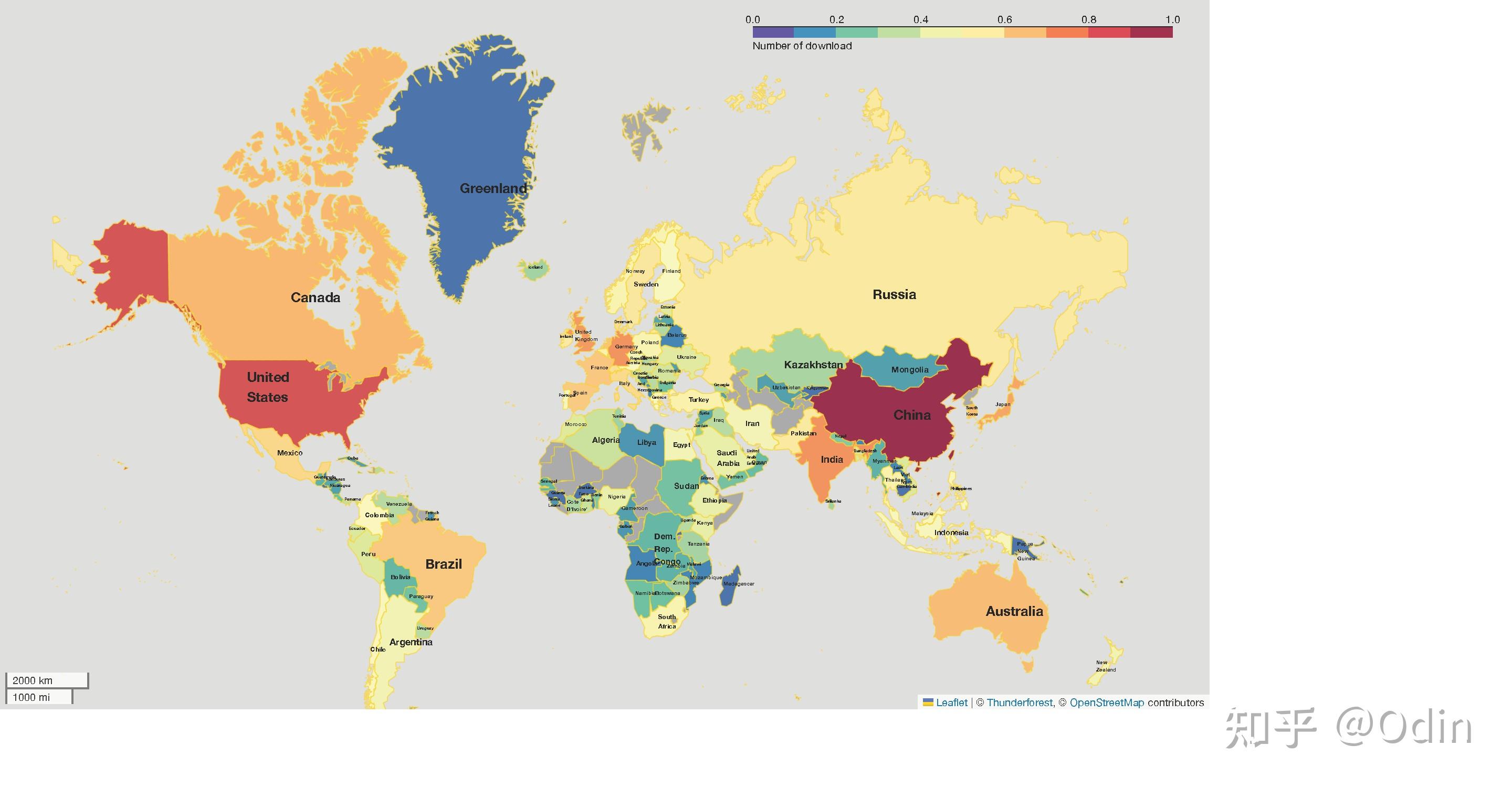 怎么用Python画一个美国地图？ - 知乎