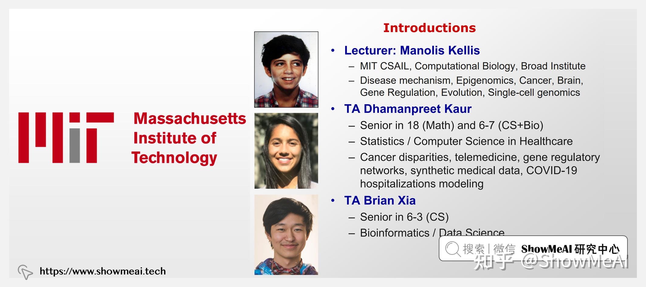 全球名校AI课程库（28）| MIT麻省理工 · 基因组学机器学习课程『Machine Learning for Genomics』 - 知乎