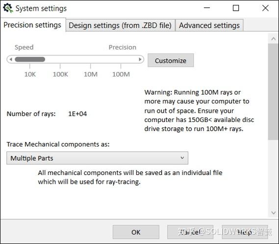 如何在SOLIDWORKS版本的OpticsBuilder中进行模拟分析 - 知乎