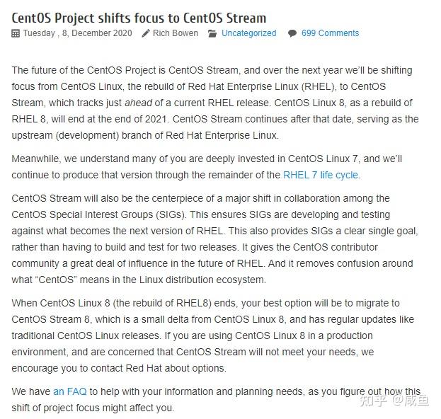 超详细 | CentOS stream 安装教程（CentOS 8系列可参考） - 知乎